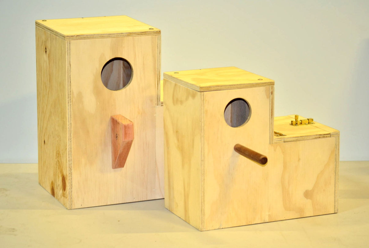 Nestbox (L-Shape) – Parrot Supplies Australia